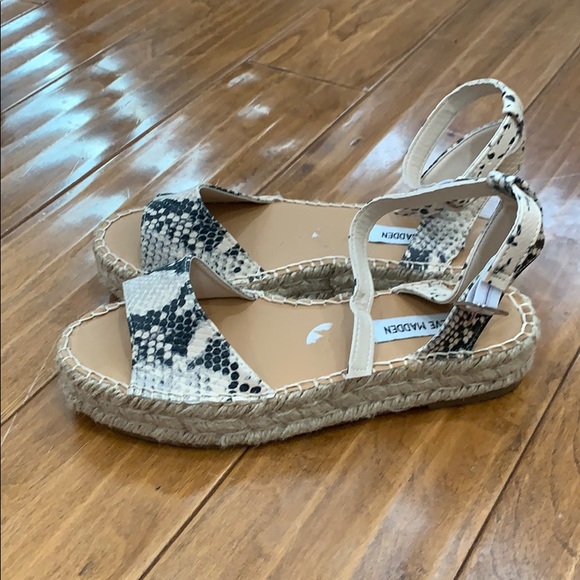 Steve Madden | Shoes | Snake Print Sandals | Poshmark